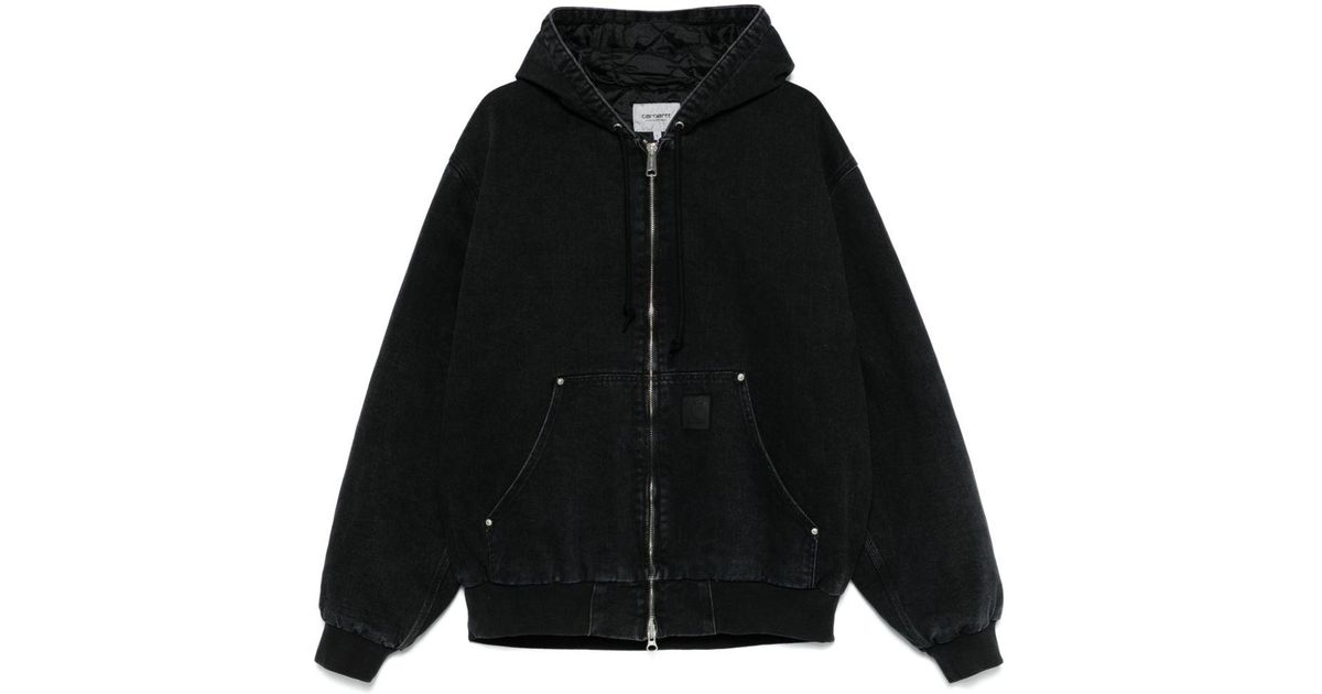 Carhartt Og Active Rivet Jacket in Black for Men | Lyst
