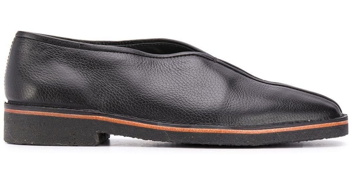 Lemaire Slip-on Chinese Slippers in Brown for Men | Lyst
