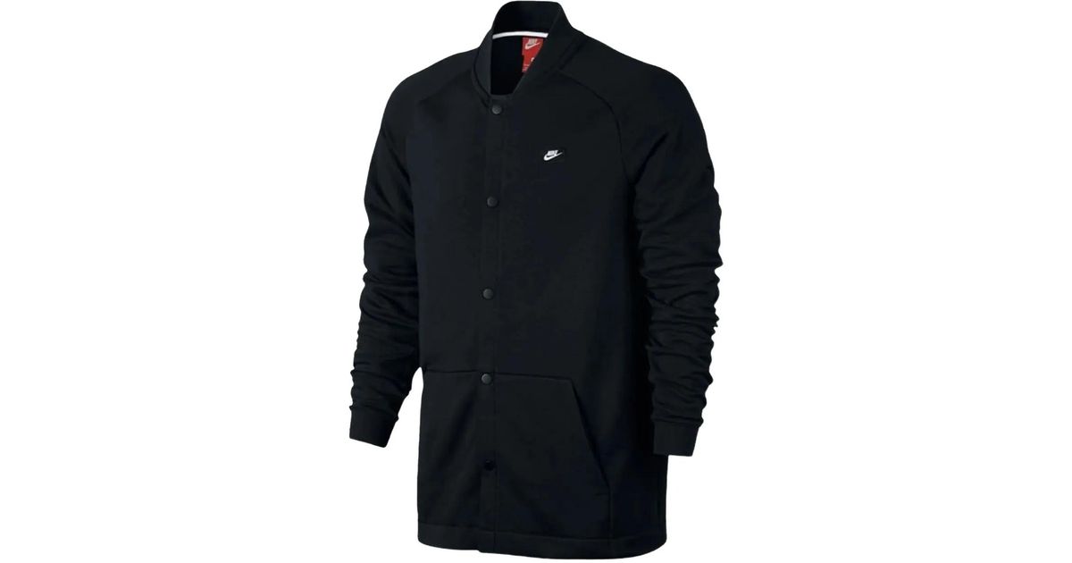 Nike Modern Varsity Jacket in Blue for Men | Lyst
