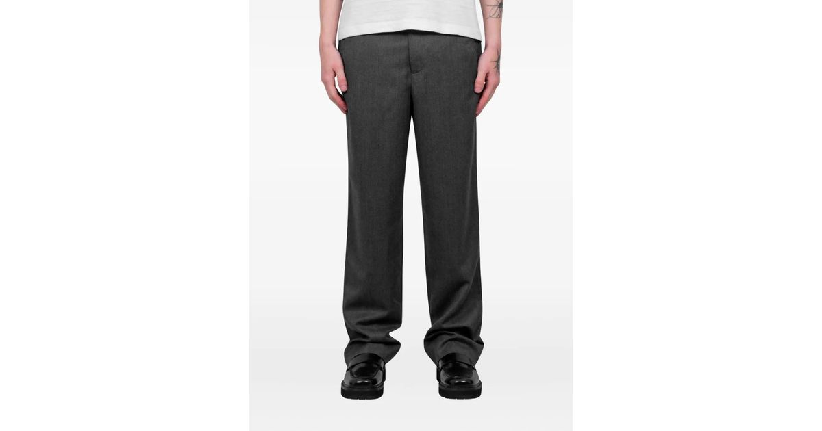 Another Aspect 1.0 Tonal-Stitching Trousers in Black for Men | Lyst UK