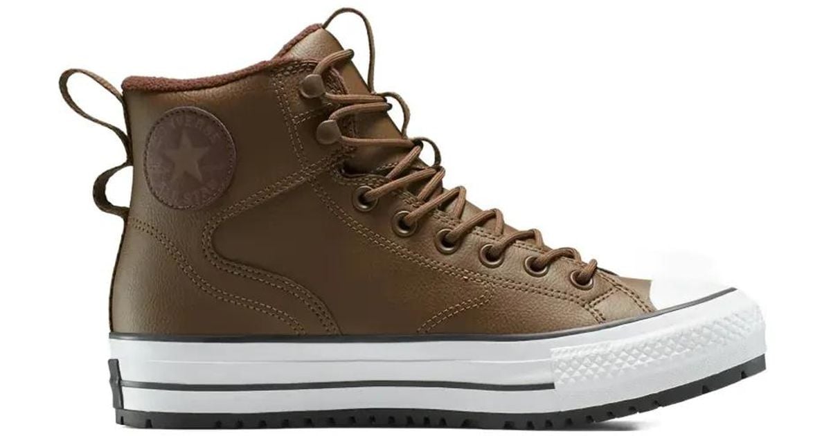Converse Chuck Taylor All Star Lace-up High-top Sneakers in Brown | Lyst UK