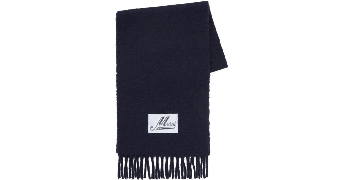 Marni Scarfs in Blue | Lyst UK