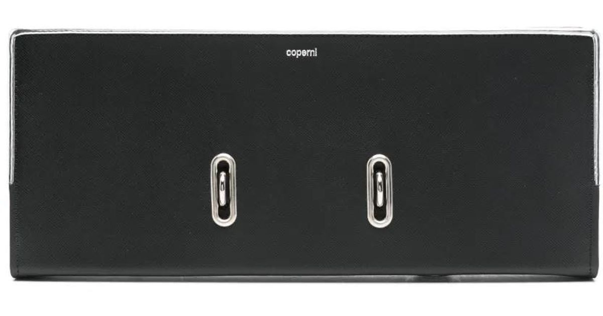 Coperni Binder Clutch Bag in Black | Lyst