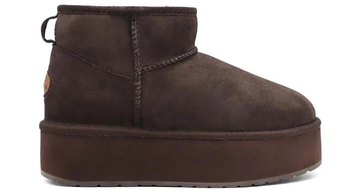 EMU Platform Boots in Brown | Lyst