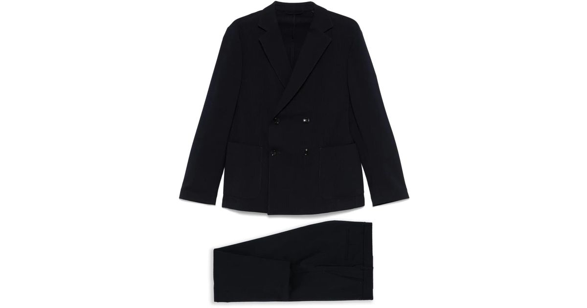 BOSS Hanry Suit in Blue for Men | Lyst
