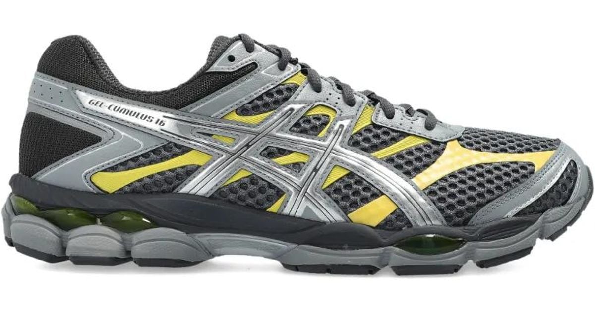 Asics Gel-Cumulus 16 Mesh Overlayed Sneakers in Green | Lyst UK