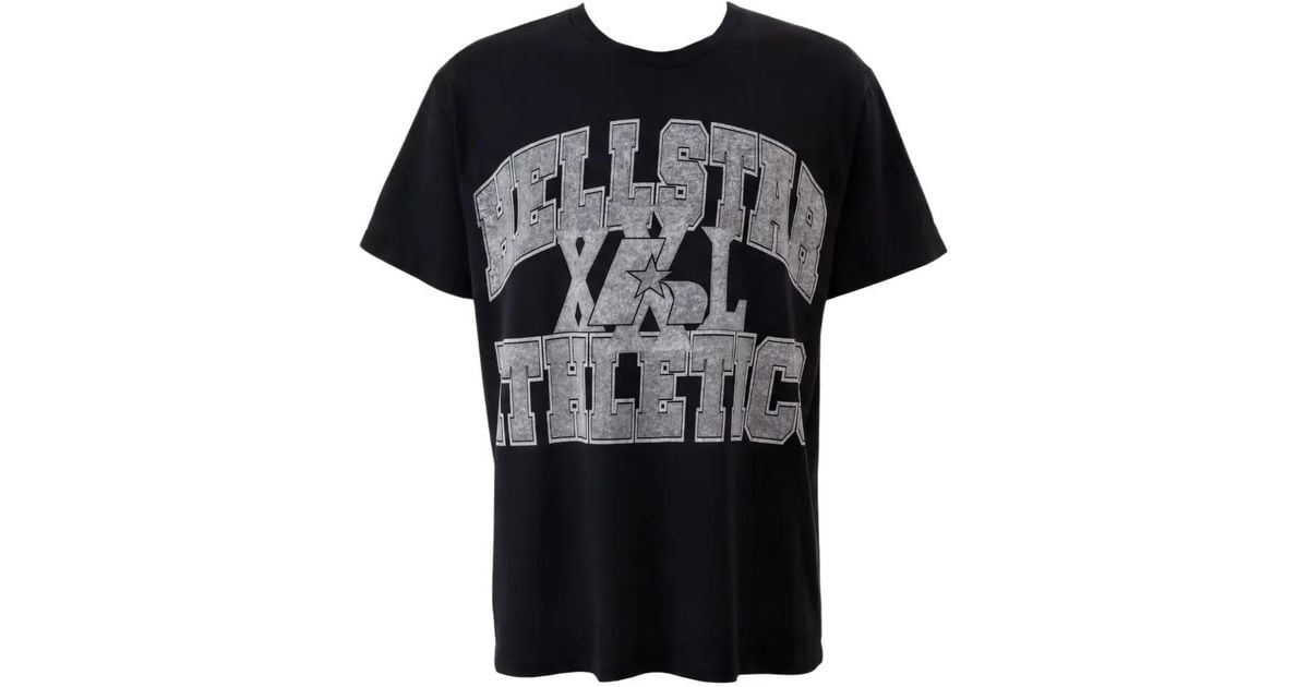 HELLSTAR Logo-Print T-Shirt in Black for Men | Lyst UK