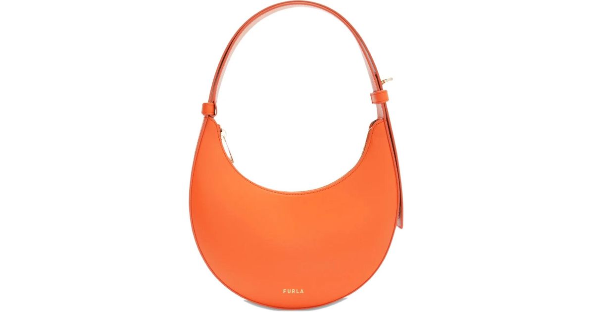 Furla Mini Delight Bags in Orange | Lyst UK