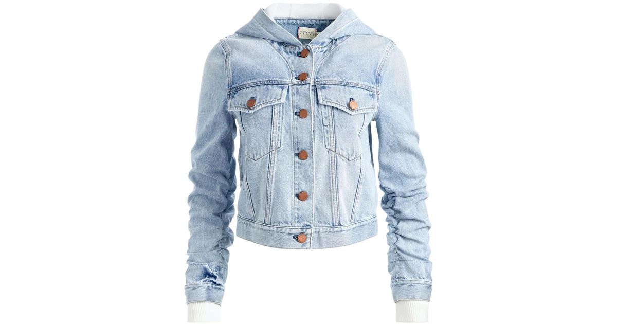 Alice + Olivia Emma Jacket in Blue | Lyst