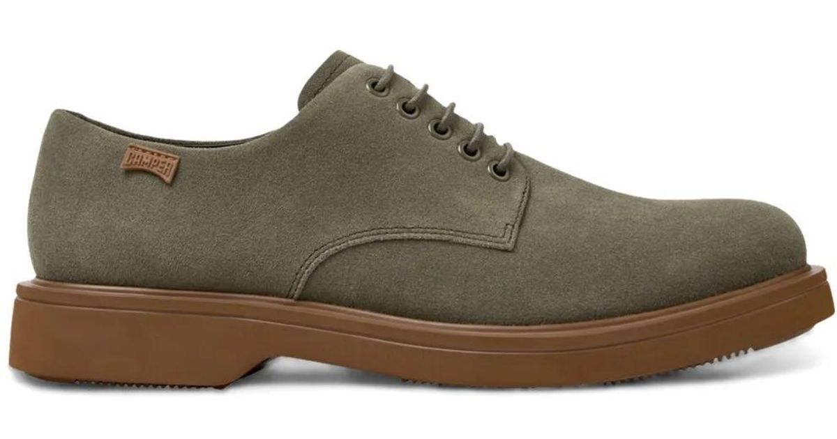 Camper Norma Derby Shoes in Green for Men | Lyst UK