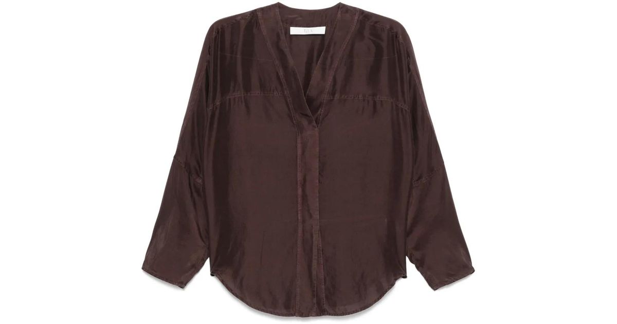 Tela Scout Top in Brown | Lyst