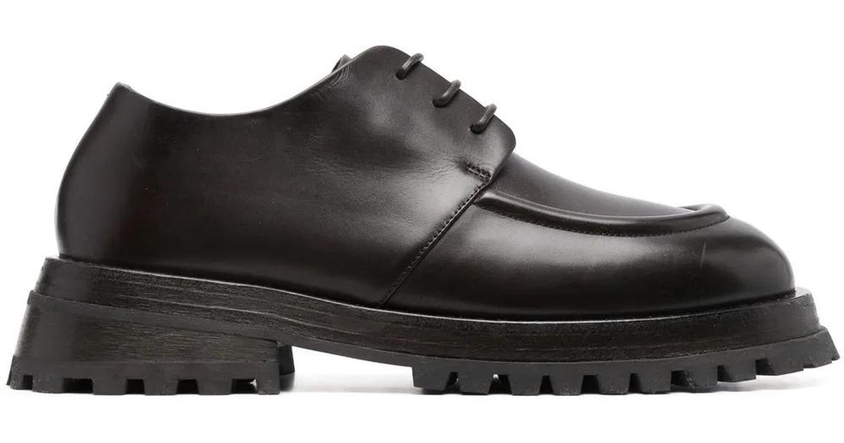 Marsèll Scalarmato Chunky Derby Shoes in Black for Men | Lyst UK