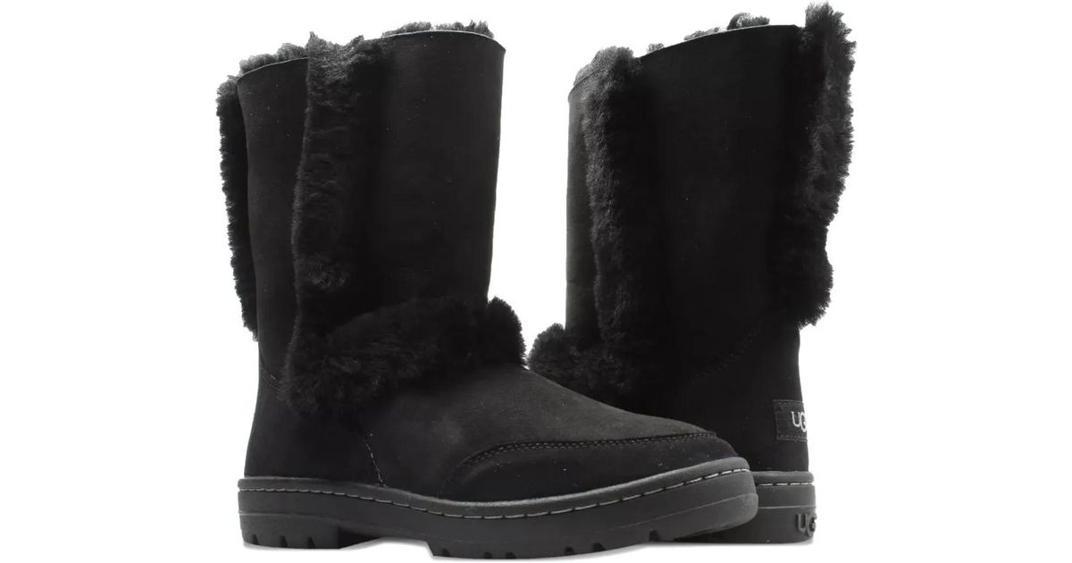 UGG Australia Sundance Short Ii Revival Boots in Black | Lyst