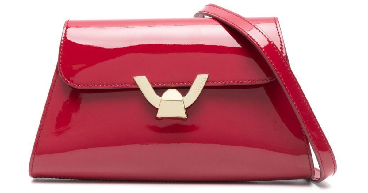 Coccinelle Small Dew Shoulder Bag in Red | Lyst