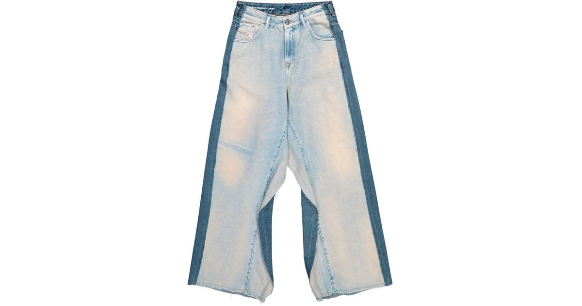 PROTOTYPES Colour-Block Jeans in Blue for Men | Lyst UK