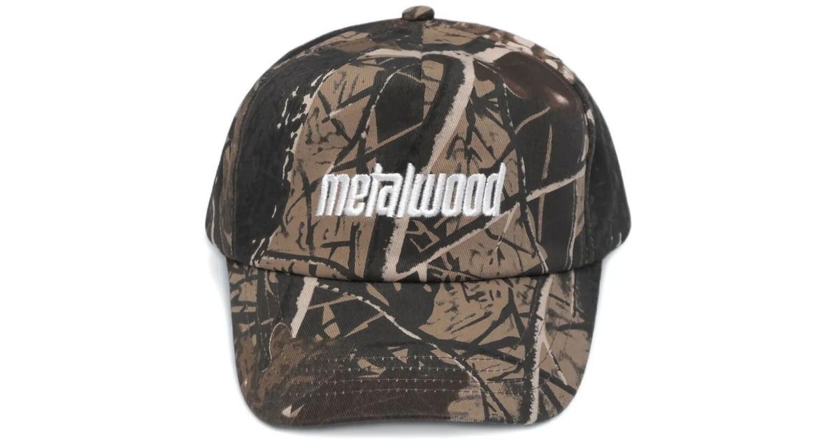 METALWOOD STUDIO Logo Baseball Cap in Grey for Men | Lyst UK