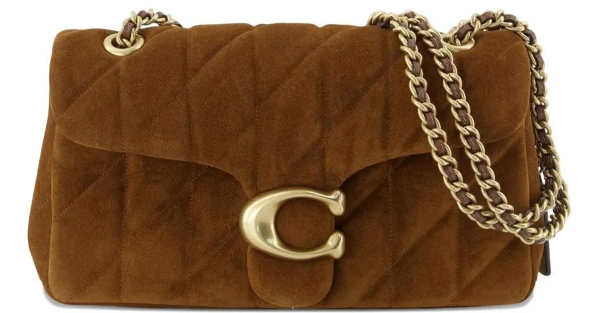 COACH Tabby 26 Shoulder Bag in Brown | Lyst