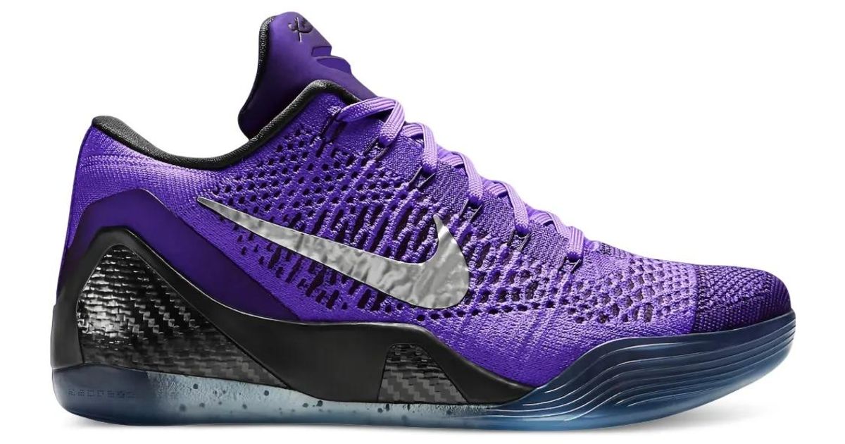 Nike Kobe 9 Elite Low Protro "Moonwalker" Sneakers in Purple for Men | Lyst