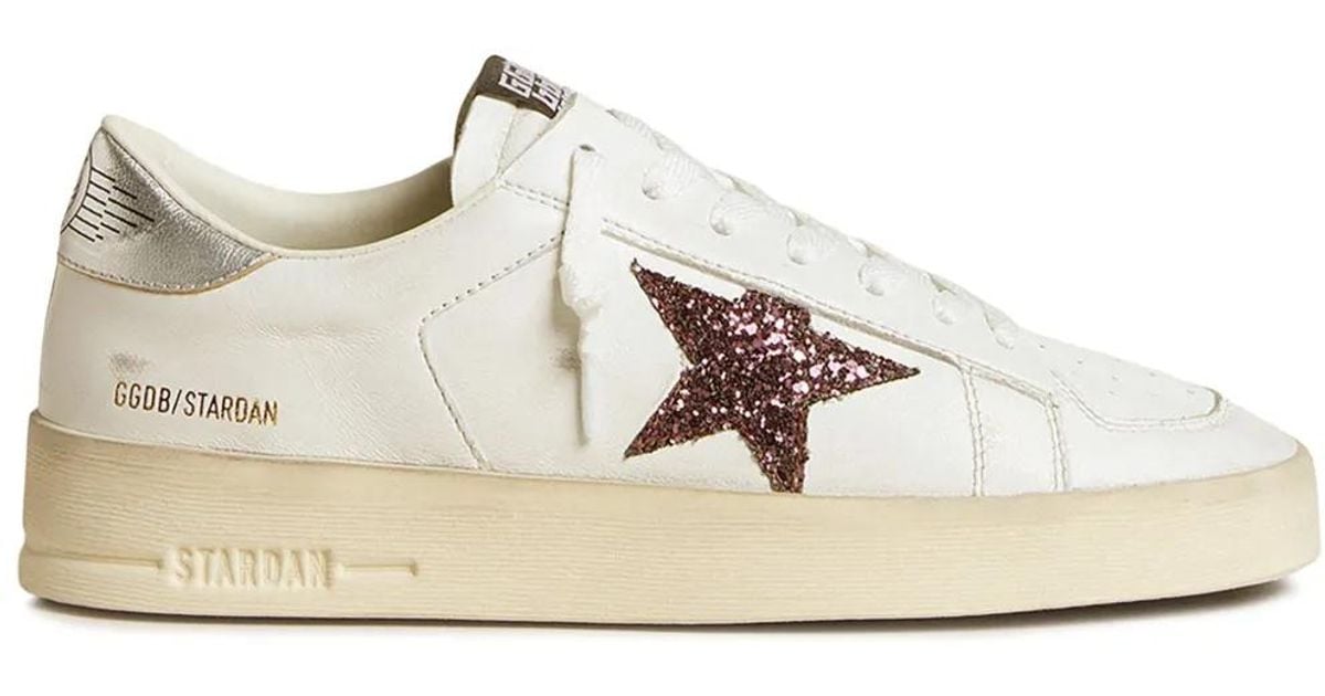 Golden Goose Stardan Sneakers in White | Lyst