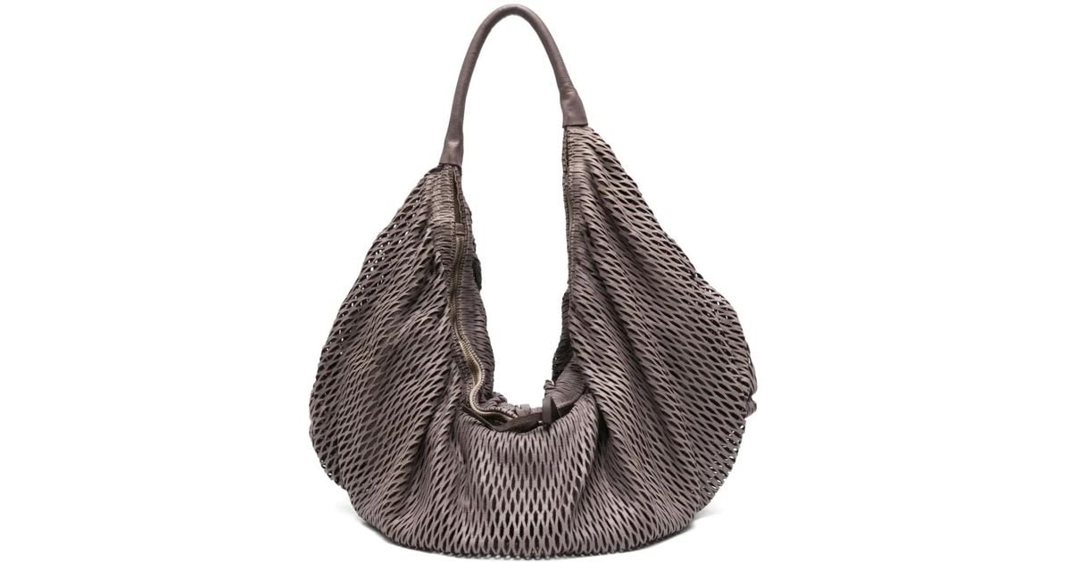SOMMET Aura Xl Woven Shoulder Bag in Natural | Lyst UK
