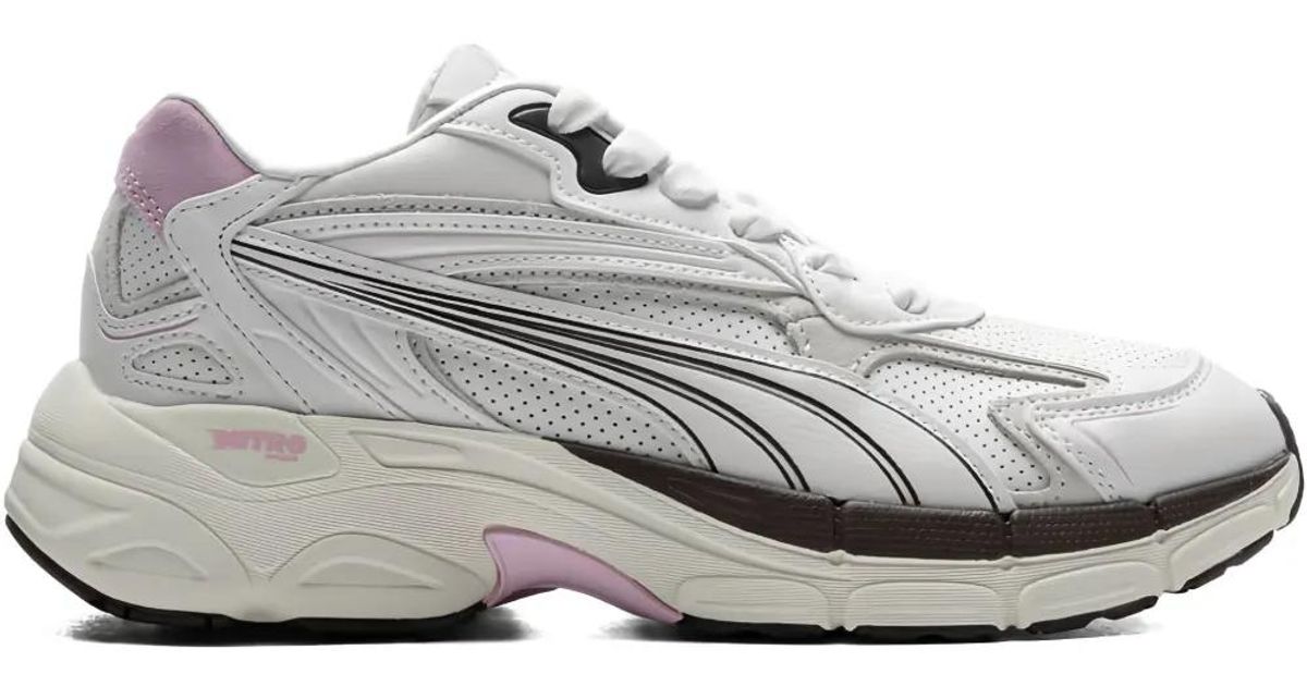 PUMA Teveris Preppy Sneakers in White | Lyst