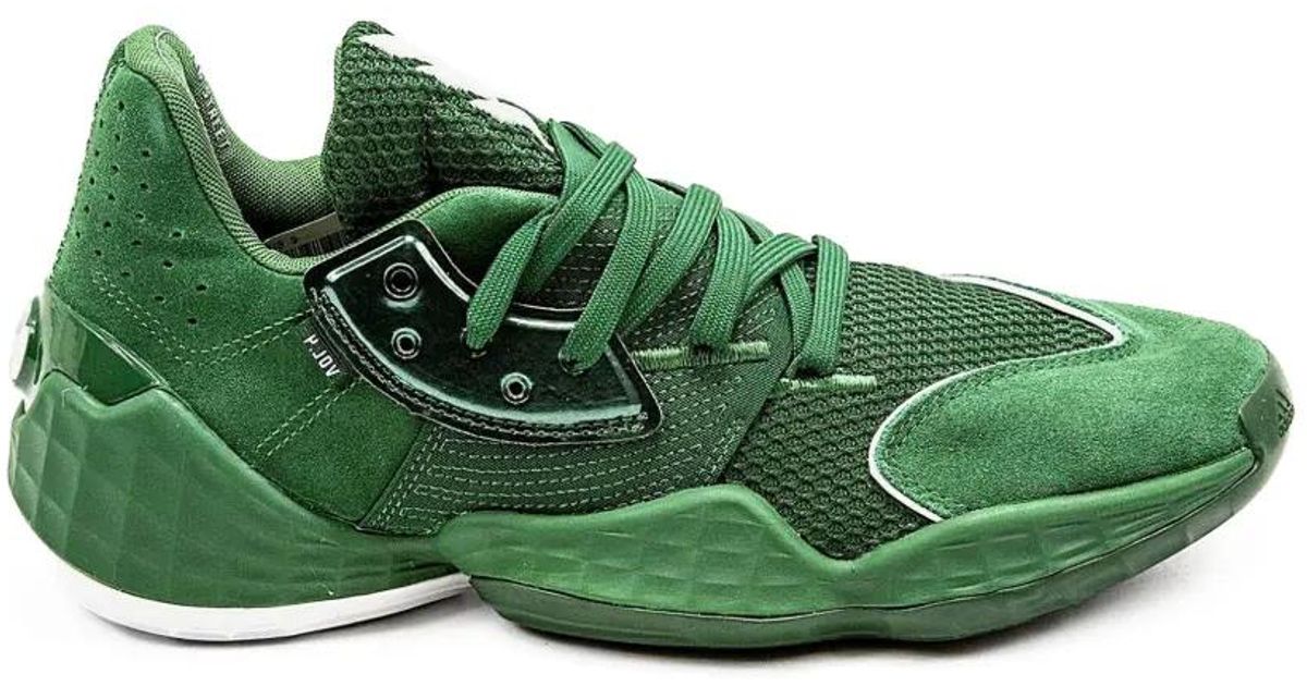 adidas Harden Vol. 4 Team Sneakers in Green | Lyst