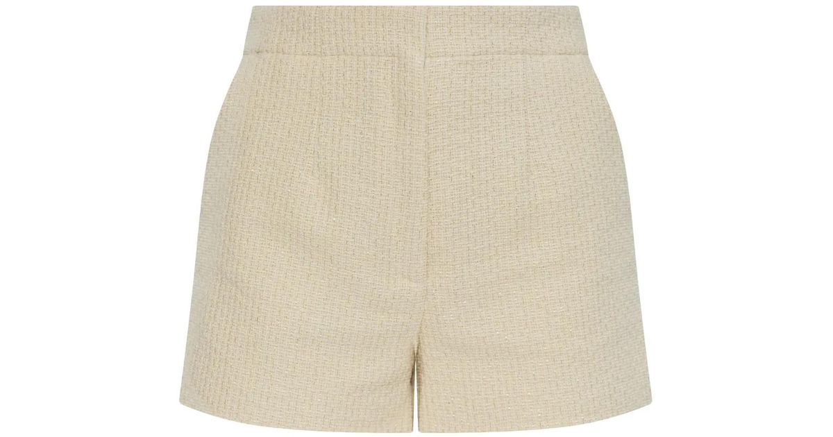 IRO Salma Shorts in Natural | Lyst
