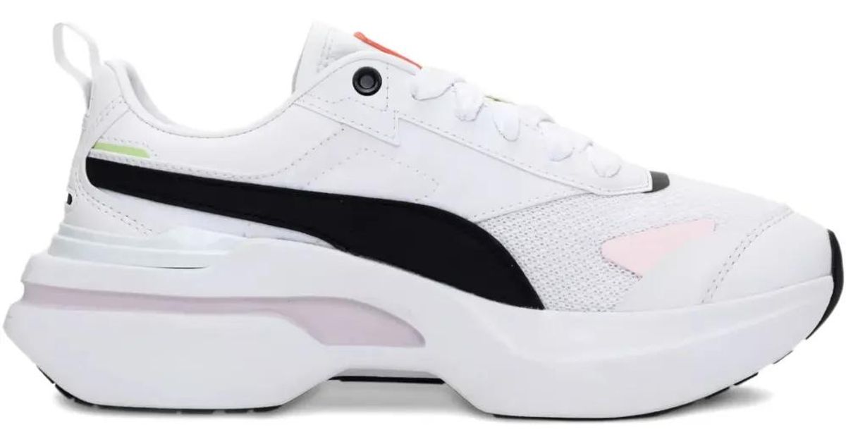 PUMA Kosmo Rider Mis Low-Top Sneakers in White | Lyst