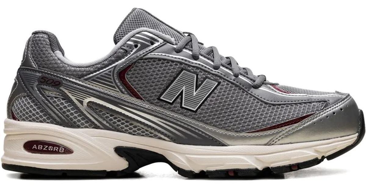New Balance 509 Lace-Up Sneakers in Gray | Lyst