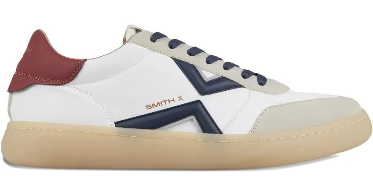 Alexander Smith Ocean Panelled Trainers in White for Men | Lyst UK