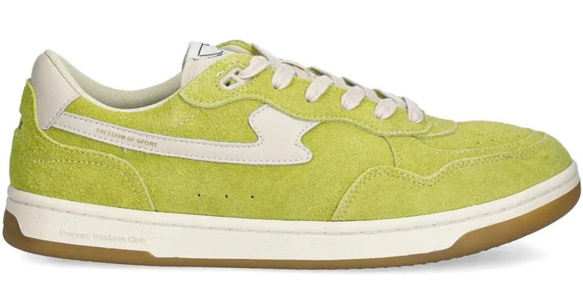 Stepney Workers Club Pro Cup 01 S-Strike Suede Sneakers in Yellow for ...