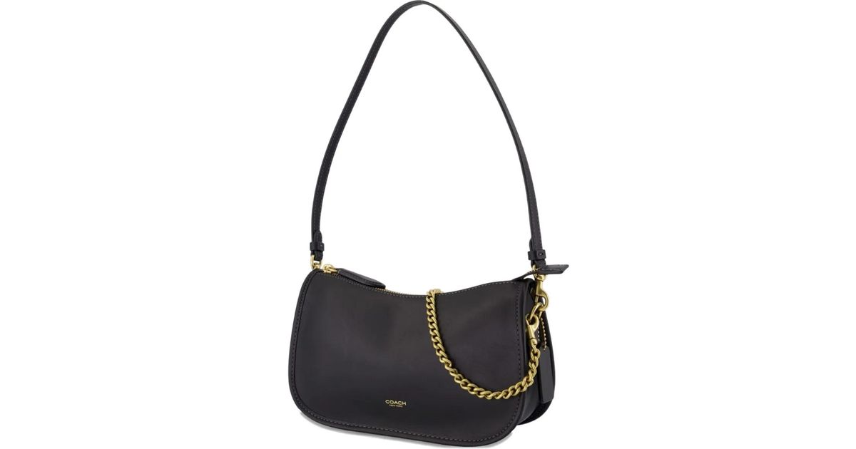 COACH Waverly Cross Body Bag in Black | Lyst