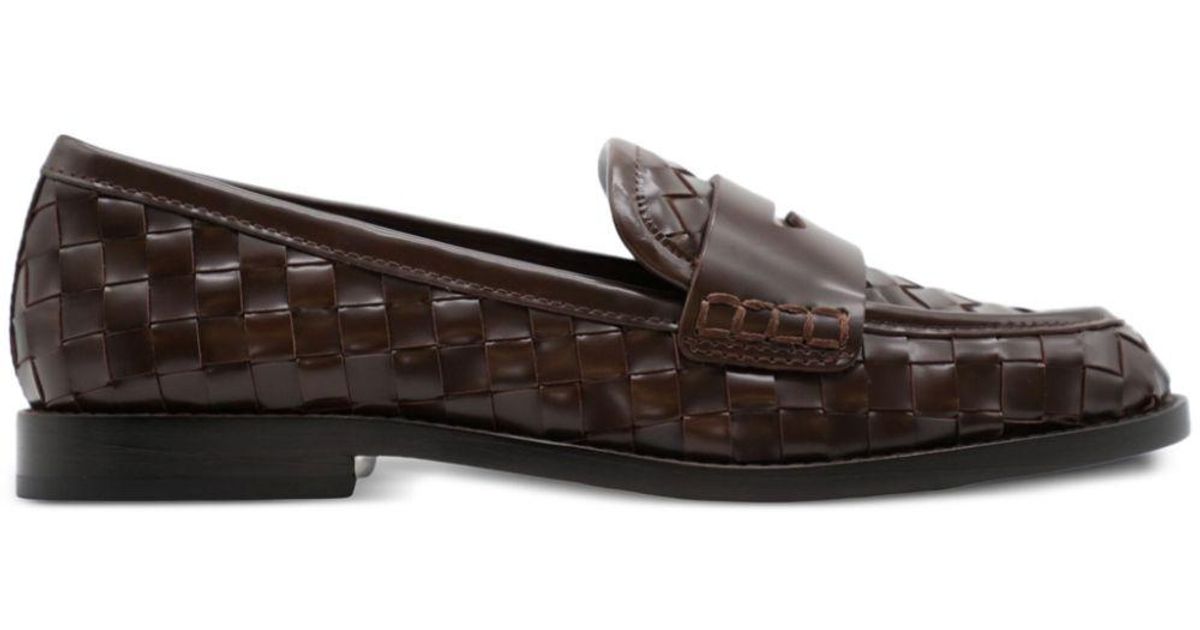 Loeffler Randall Rachel Loafers in Brown | Lyst