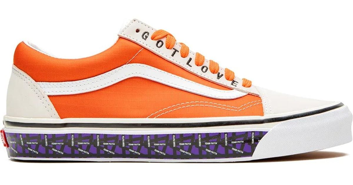 Vans X Patta Old Skool 36 Dx Sneakers in Orange | Lyst UK