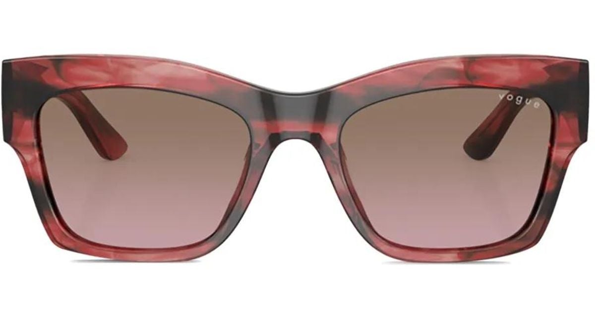 Vogue Eyewear Vo5524S Square-Frame Sunglasses in Pink | Lyst UK