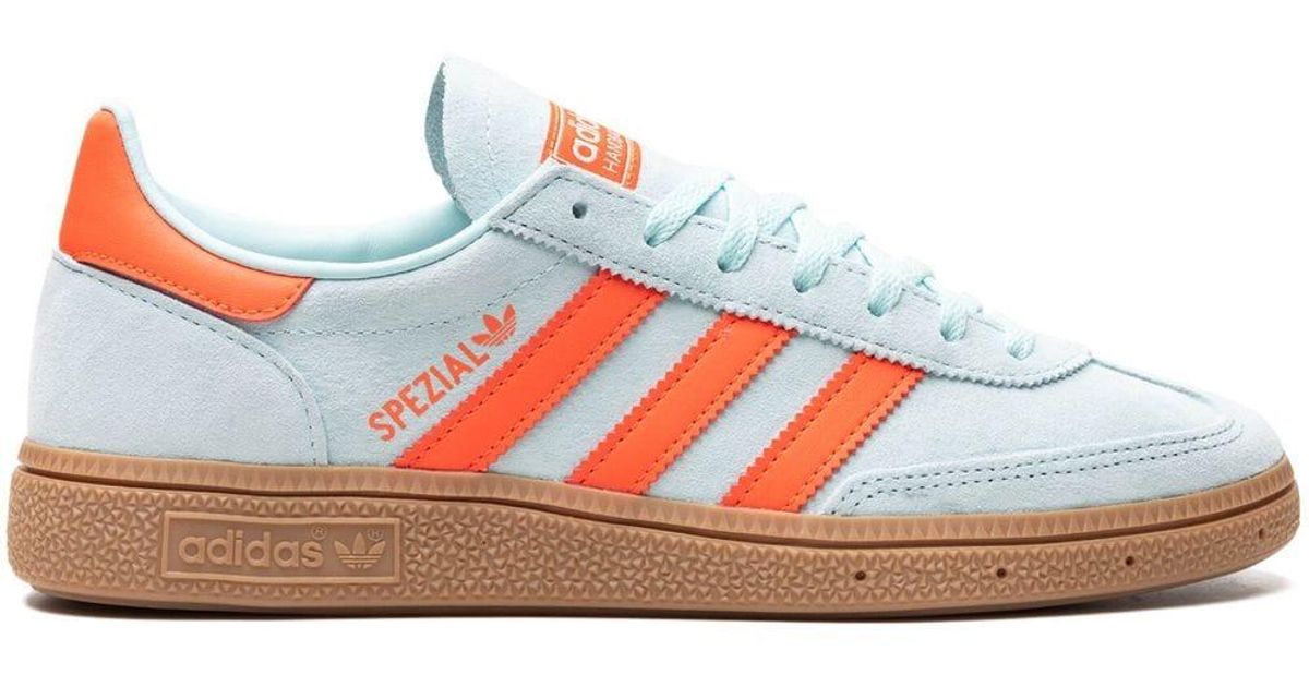adidas Handball Spezial "semi Flash Aqua" Sneakers in White | Lyst