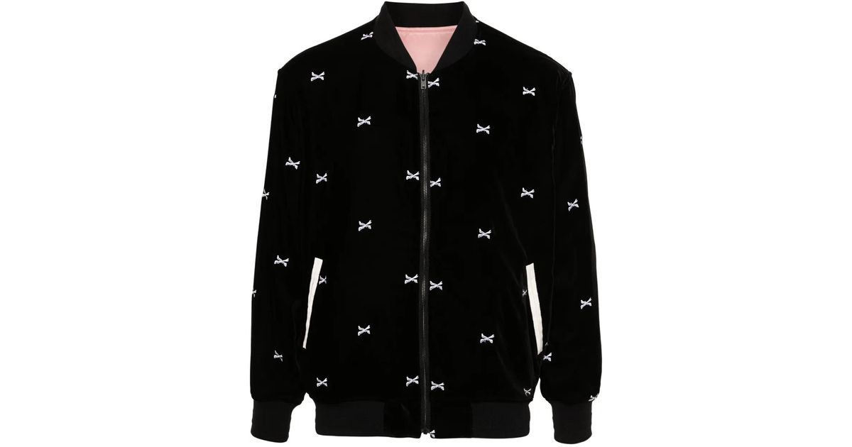 WTAPS Gutter Reversible Bomber Jacket in Black for Men | Lyst