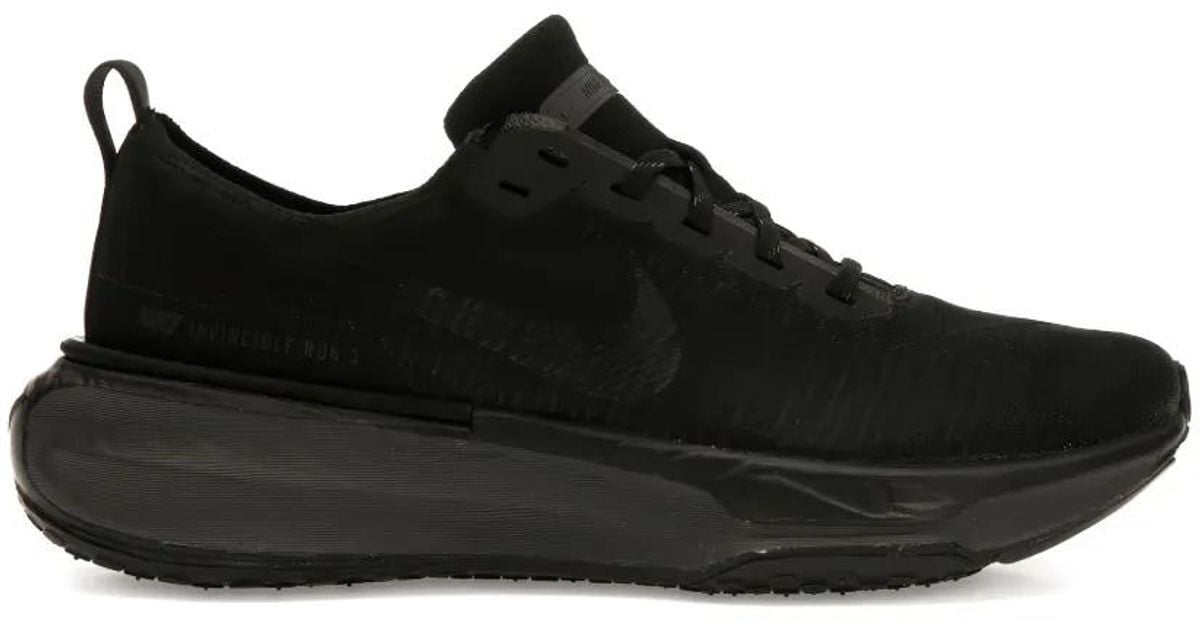 Nike Zoomx Invincible Run 3 Sneakers in Black for Men | Lyst UK