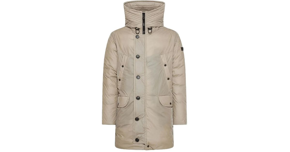 Peuterey Einar Mft Parka in Grey for Men | Lyst UK