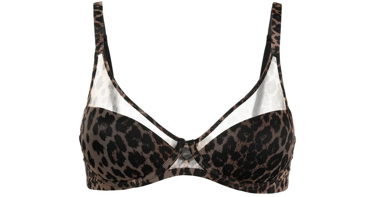 Agent Provocateur Lucky Padded Plunge Bra in Black | Lyst