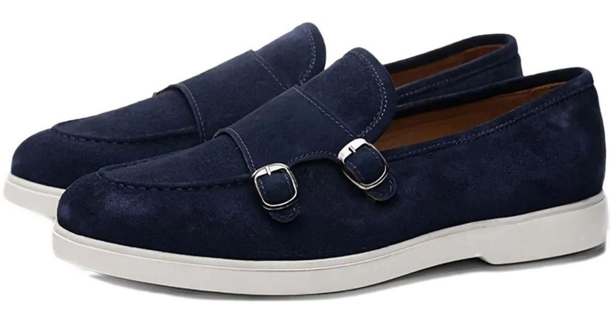 Poche Paris Cipele Buckle Loafers in Blue for Men | Lyst