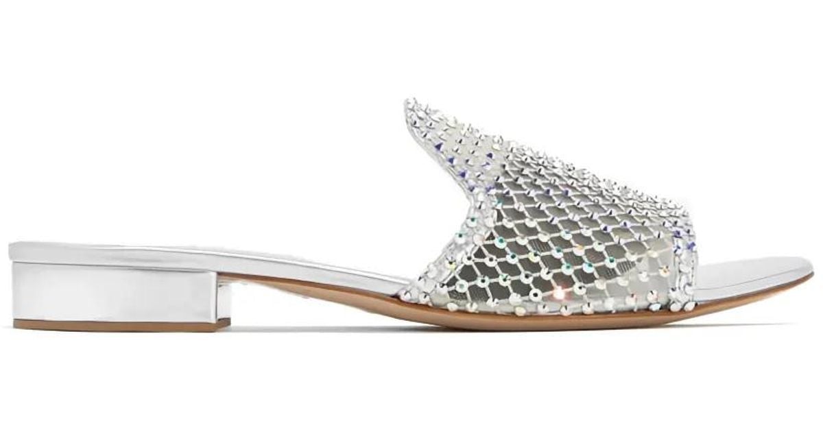 Le Silla Gilda Sandals in White | Lyst UK