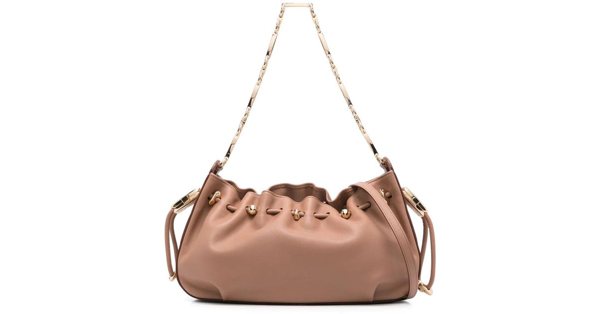 Zimmermann Halcyon Bucket Bag in Pink | Lyst