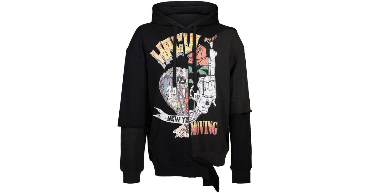 Haculla Crown Royal Asymmetric Hoodie in Black for Men | Lyst