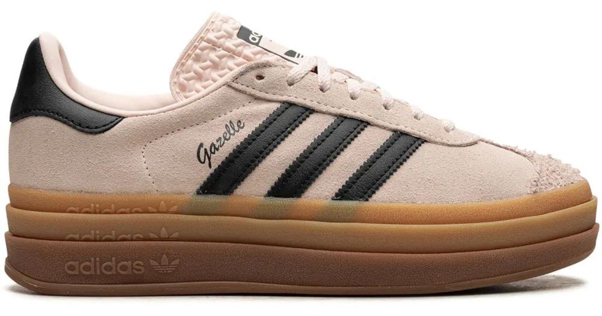 adidas Gazelle Bold "Wonder Quartz" Sneakers in Brown | Lyst UK