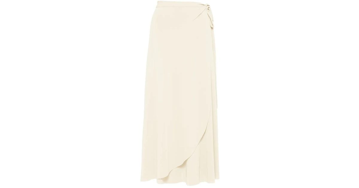 Eres Julieta Reversible Sarong in White | Lyst UK