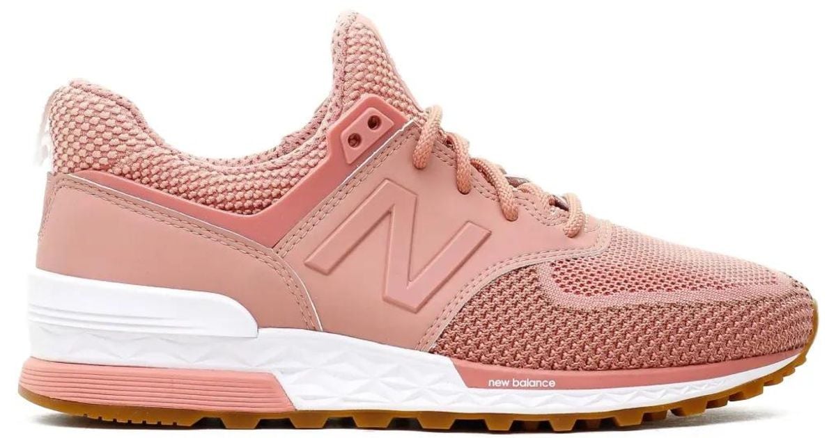 New Balance 574 "Dusted Peach" Sneakers in Pink | Lyst