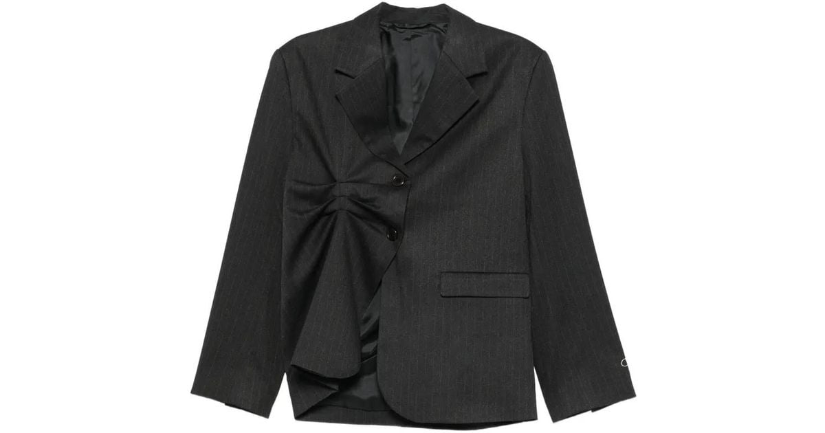 Blazer Gessato di AVAVAV in Nero | Lyst
