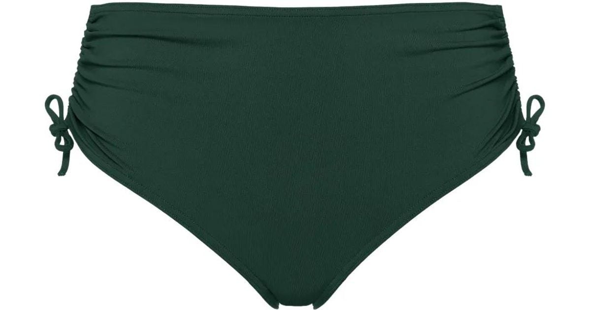 Eres Sofia Mid-Rise Bikini Briefs in Green | Lyst UK