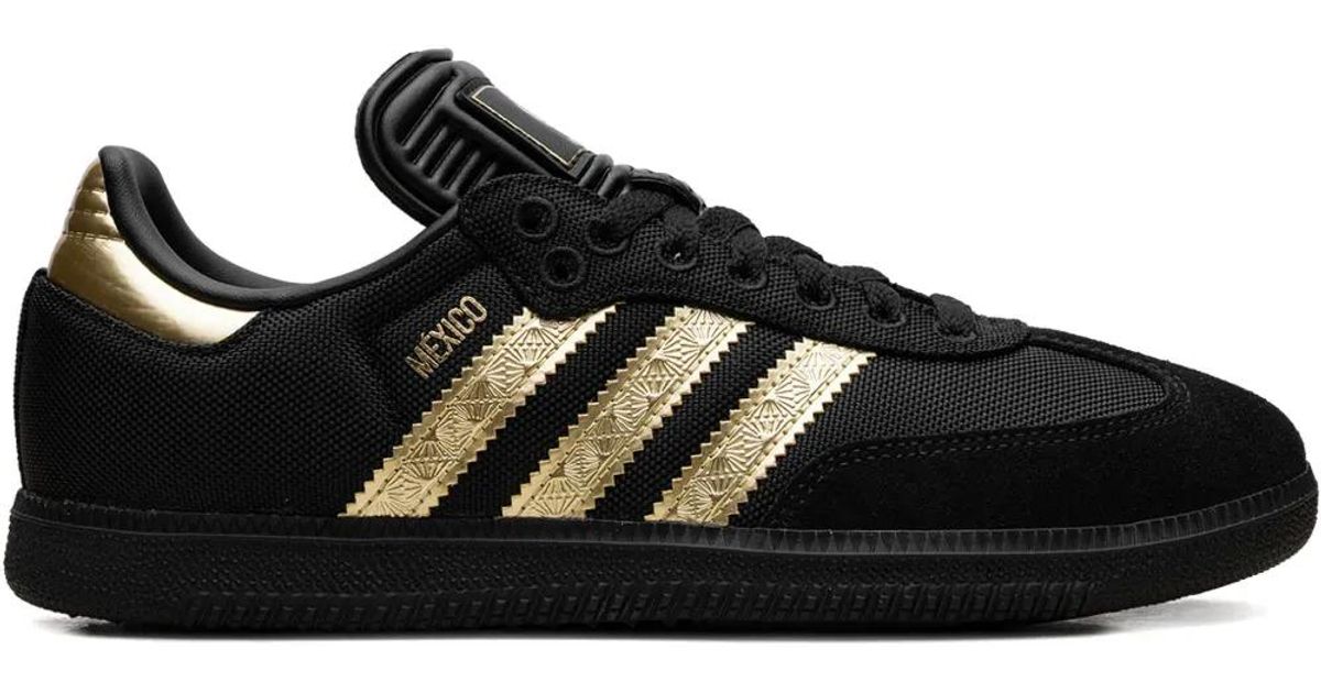 adidas Samba Lace-Up Sneakers in Black for Men | Lyst UK